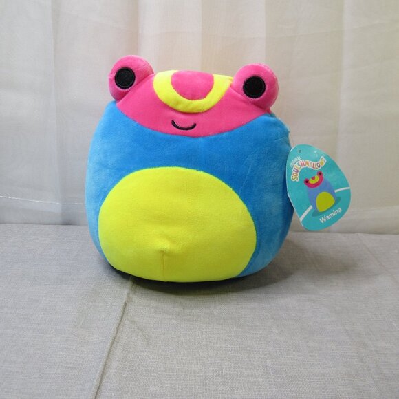 Squishmallows | Toys | Squishmallow Kellytoy Plush Toy Wamina Frog 8 ...